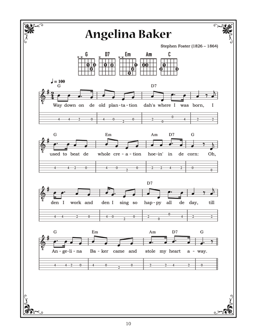 40 Old Time Bluegrass Songs - Guitalele Songbook for Beginners with ...